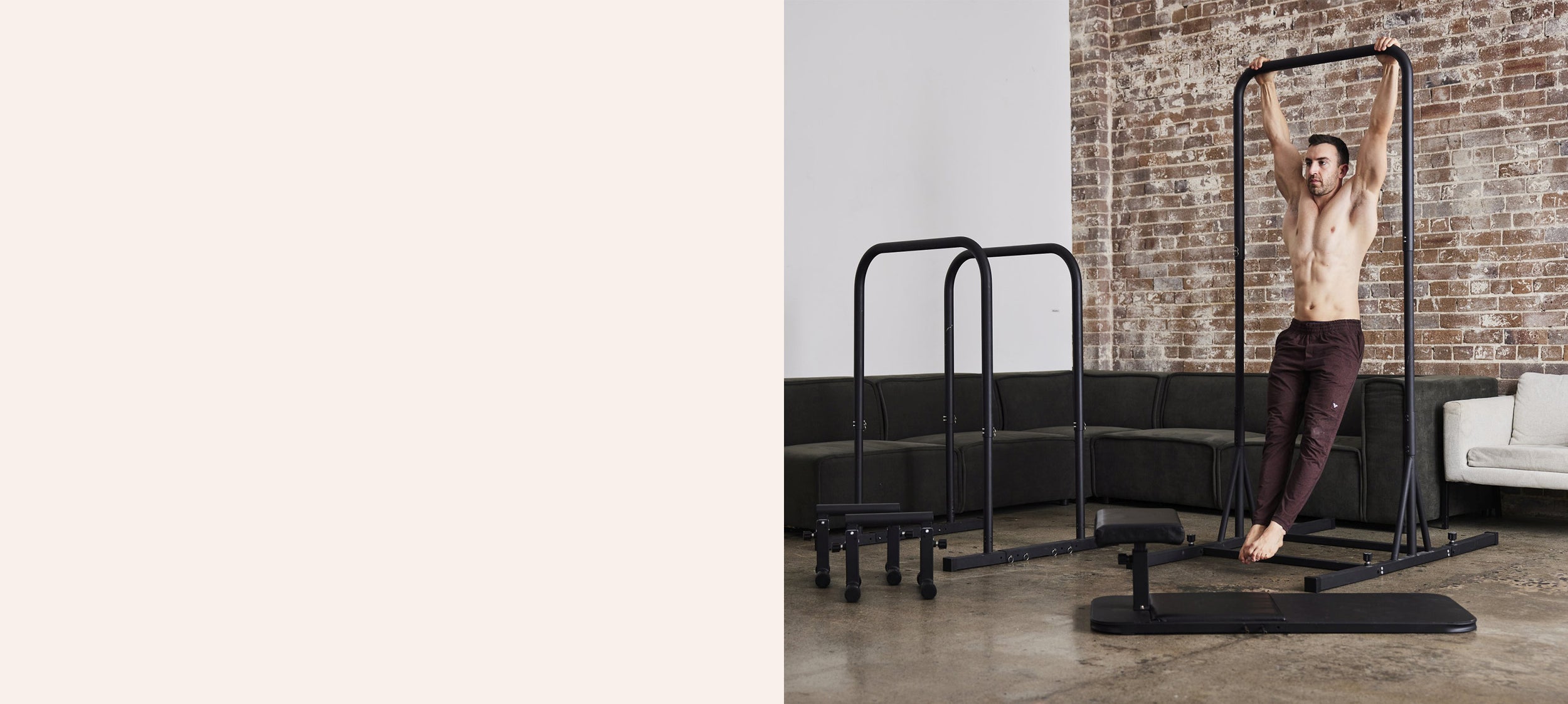 Build your new home gym. Shop pull-up bars, dip bars and more. – BaseBlocks